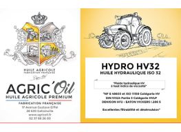 Huile hydraulique HV46, HV32, HV68, HV22