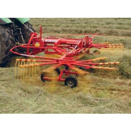 Andaineur double rotor porté - Andaineuse agricole - Agram.fr