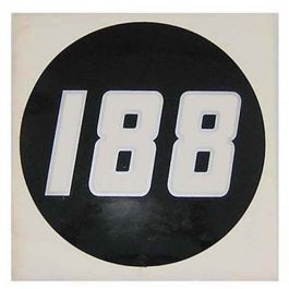 Autocollant 188 Badge