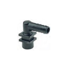 RACCORD COUDE TUYAU SOUPLE SORTIE 1/4"F