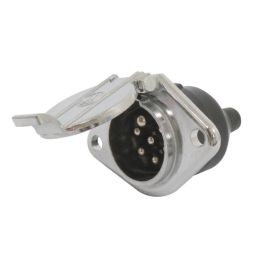 Prix et caractéristiques PRISE 24V 7P N EN ALUMINIUM